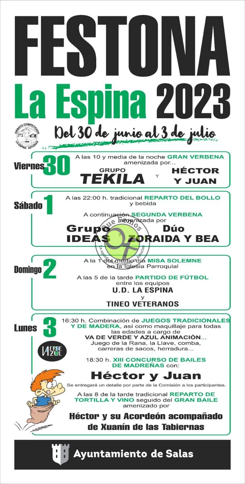 Salas-La Festona 2023 en La Espina