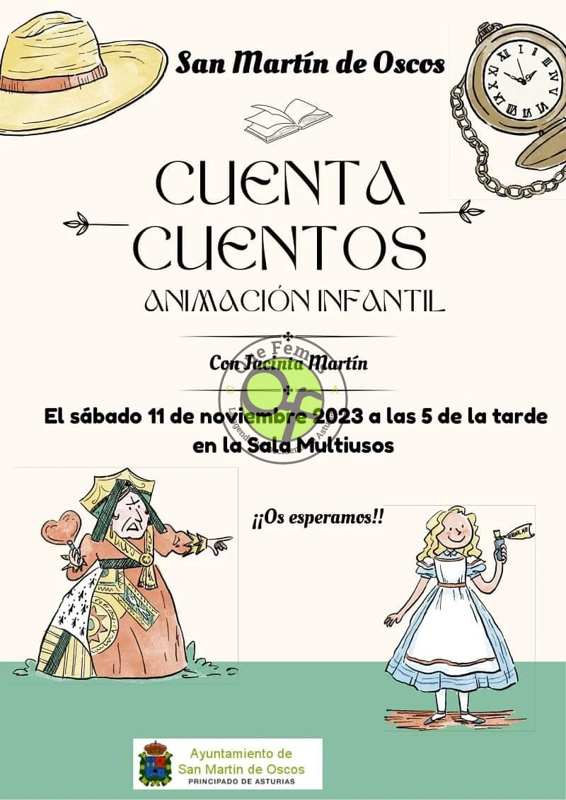 Jacinta Martín protagonizará una tarde de cuentacuentos y animación in